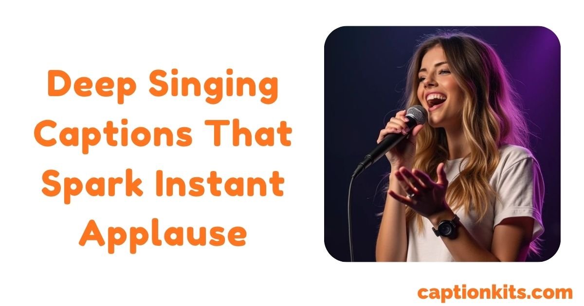 Feel the depth behind every lyric and emotion. These powerful Singing ...